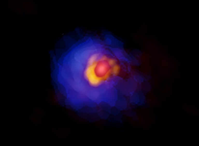 ALMA Provides First Bird’s-Eye View of Massive Star Growth