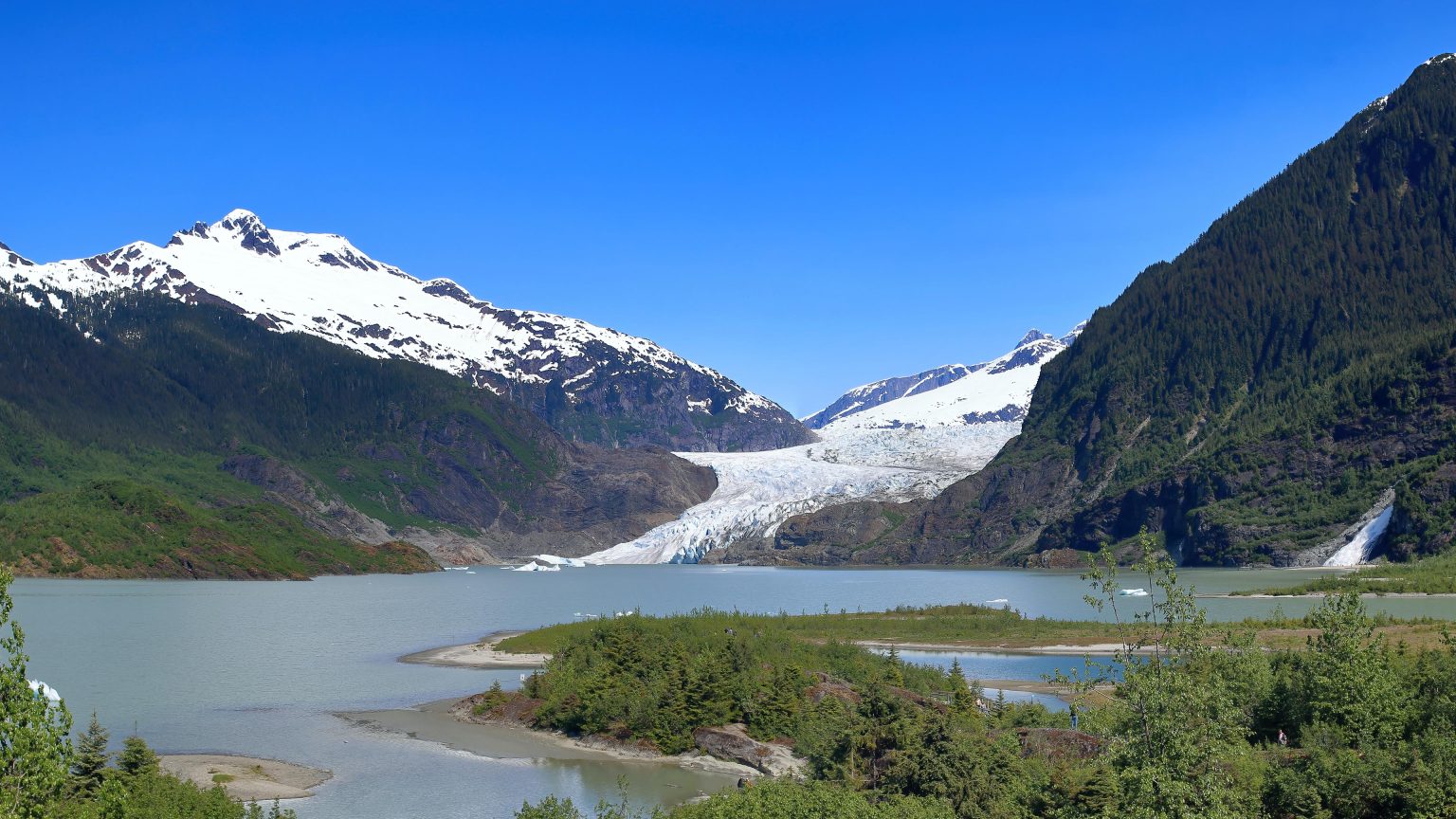 The Shrinking Giant: A 40-Year Look at Alaska’s Mendenhall Glacier