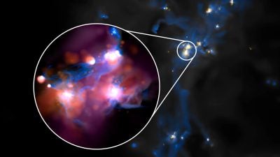 Astrophysicists Investigate Where Stars Form in Merging Galaxies