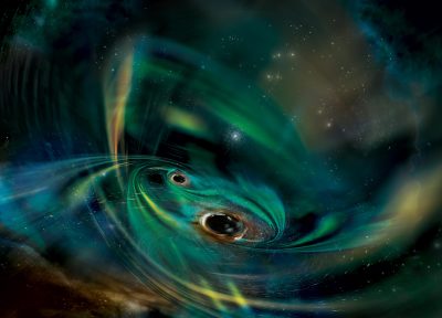 Twin Titans: NASA Tracks Two Monster Black Holes Tearing Up a Distant ...