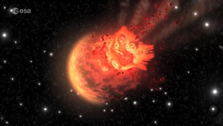 The Moon’s Explosive Backstory: How a Planetary Smash Spawned Our ...