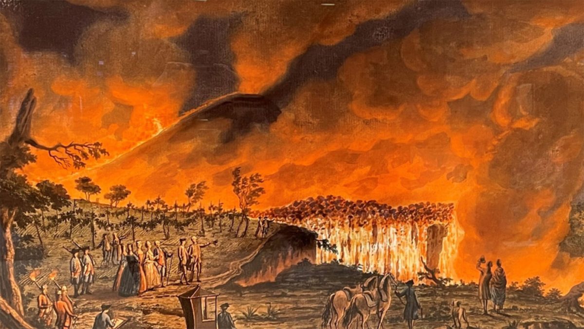 18th-Century Mechanical Volcano Comes to Life After 250 Years