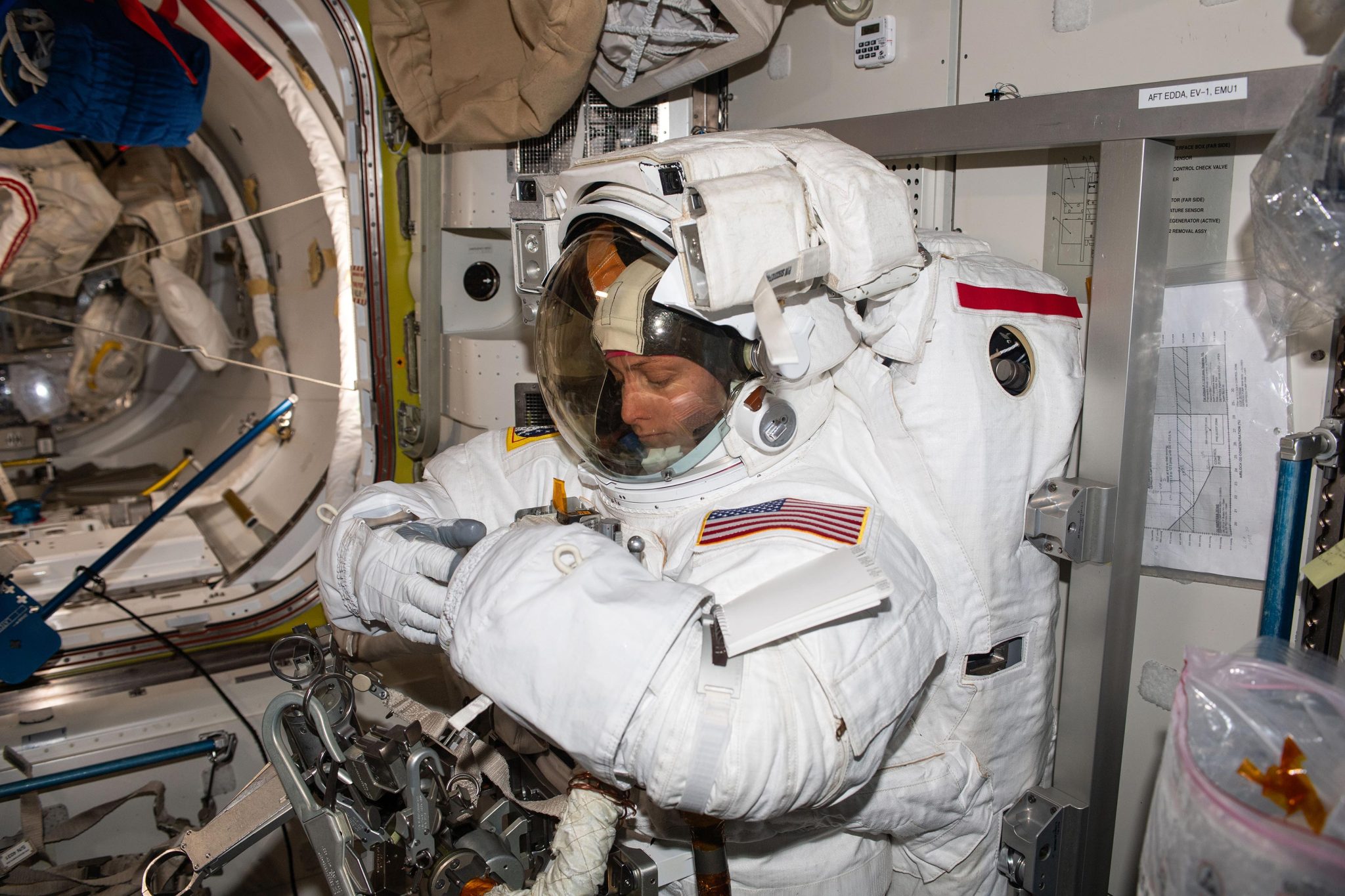 Spacewalk Prep, Galactic Gardening, and Earth’s Night Glow on the Space ...