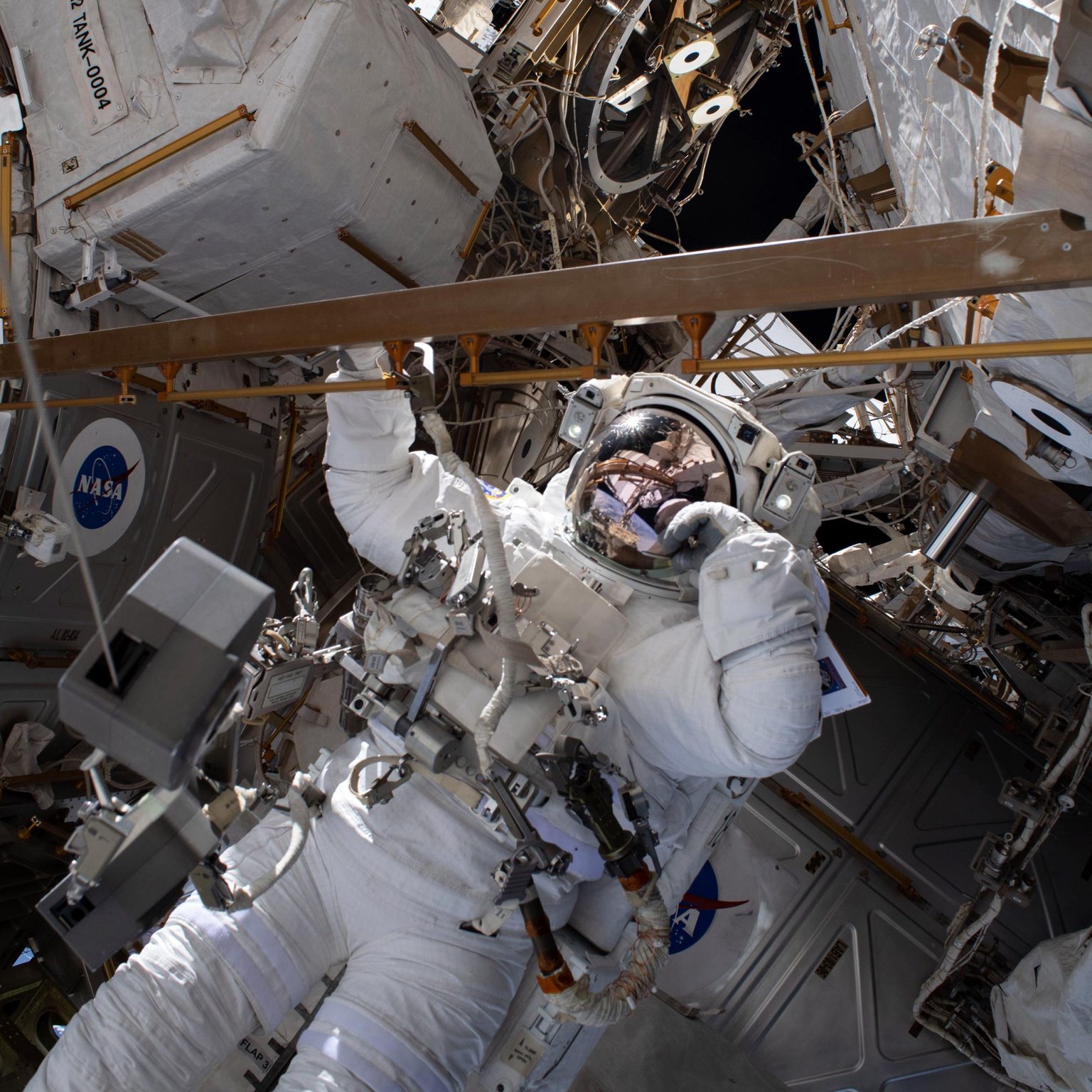 NASA Astronauts Complete Battery Upgrade Spacewalk – See the Stunning ...