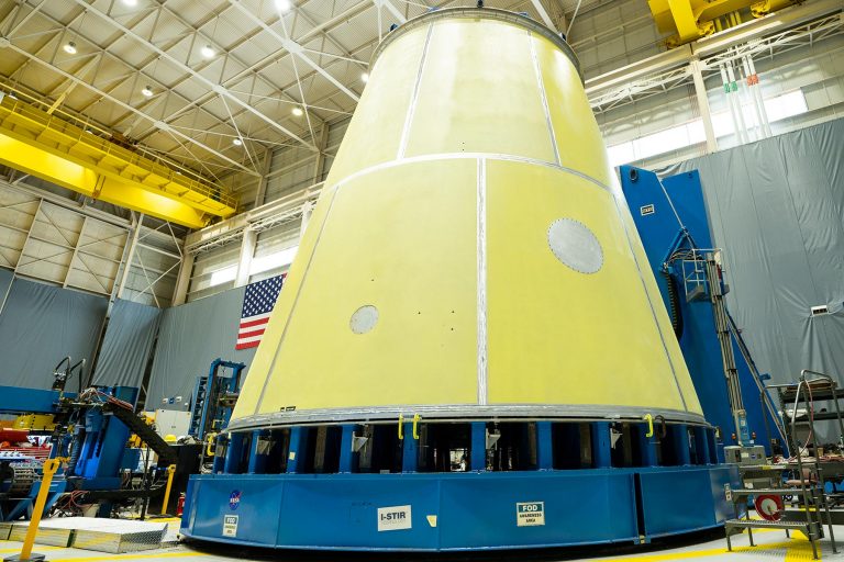 NASA Completes Weld of SLS Rocket Adapter for First Artemis Launch with ...