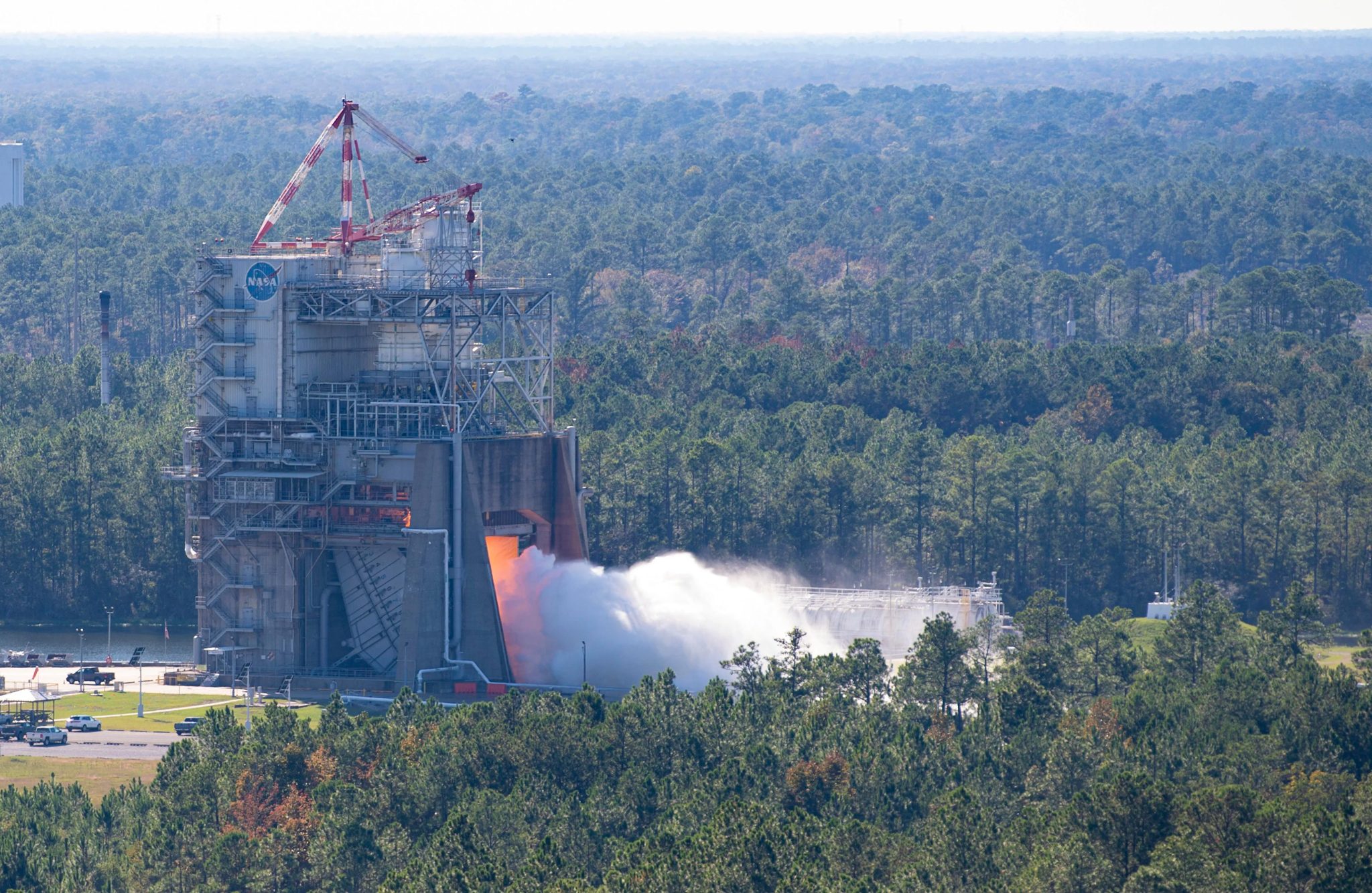 Blasting Beyond: NASA Ignites New RS-25 Engine Test for Moon Missions