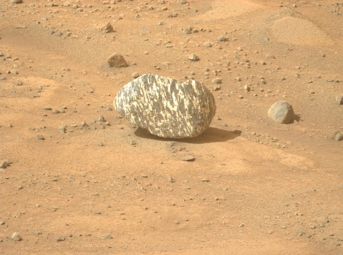 NASA’s Perseverance Rover Discovers Mysterious Striped Rock on Mars