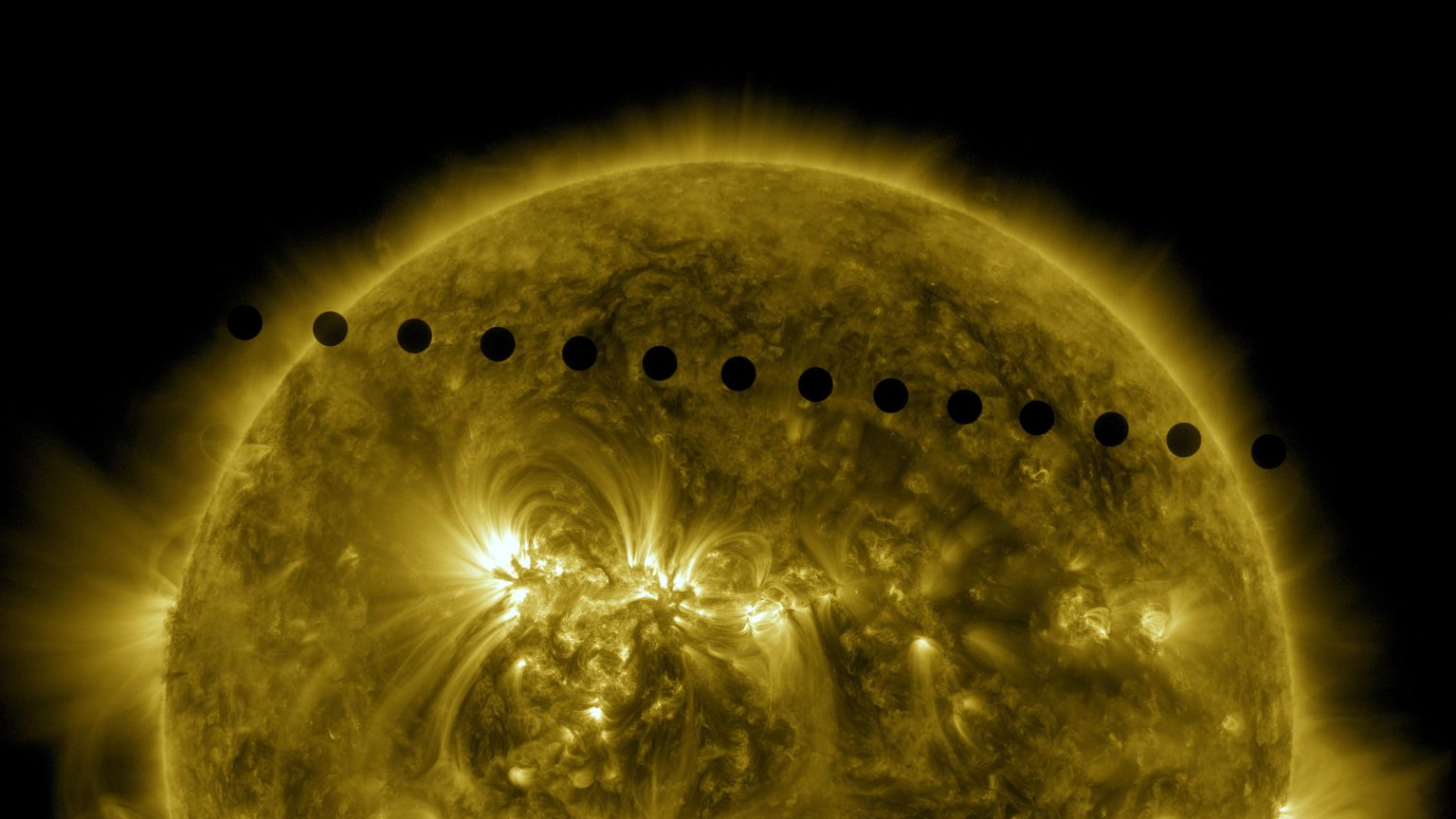 NASA Solar Dynamics Observatory’s HD Video of 2012 Venus Transit
