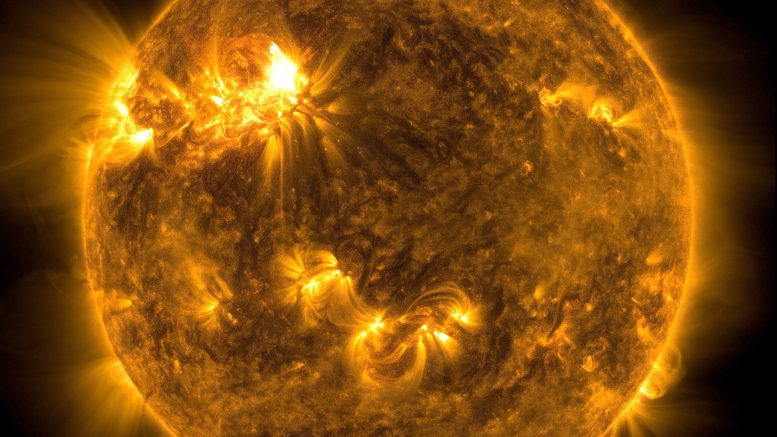 NASA’s SDO Detects Solar Flare Pulses at Sun and Earth