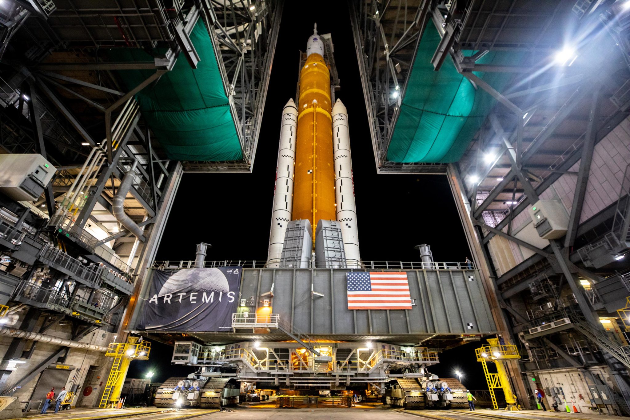 NASA Teams Complete Initial Damage Assessment of Artemis Moon Rocket in ...