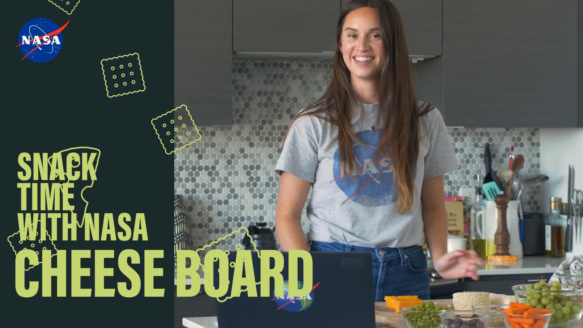 Snacktime With NASA: Cheese Board [Video]