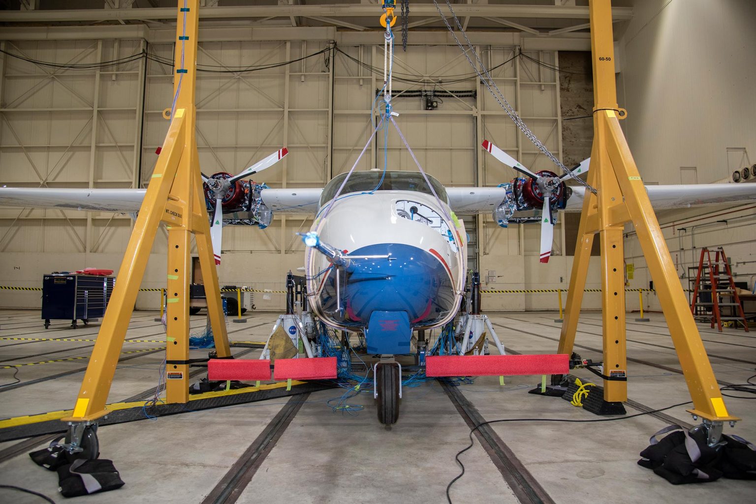 NASA to Begin High-Voltage Testing on X-57 Maxwell All-Electric Aircraft