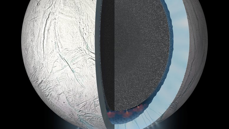 New Research Into Saturn's Geologically Active Moon Enceladus