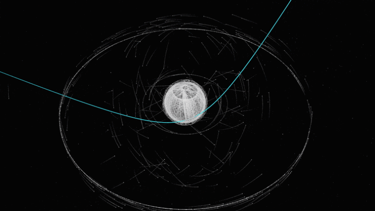 NASA’s Lucy Spacecraft Snaps First Images of Asteroid Dinkinesh on Its ...