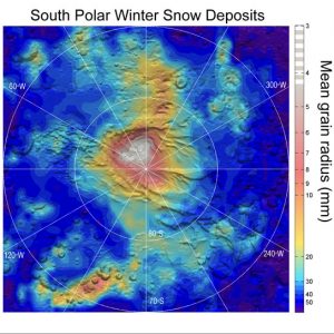 NASA Data Suggests "Dry Ice" Snowfall on Mars