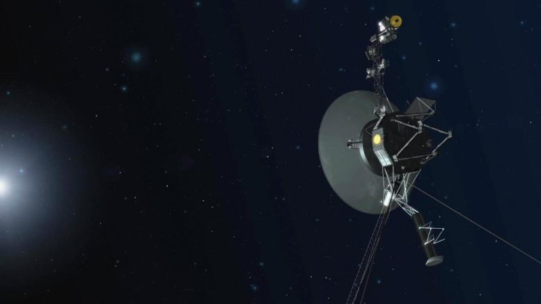 Voyager Spacecraft Art