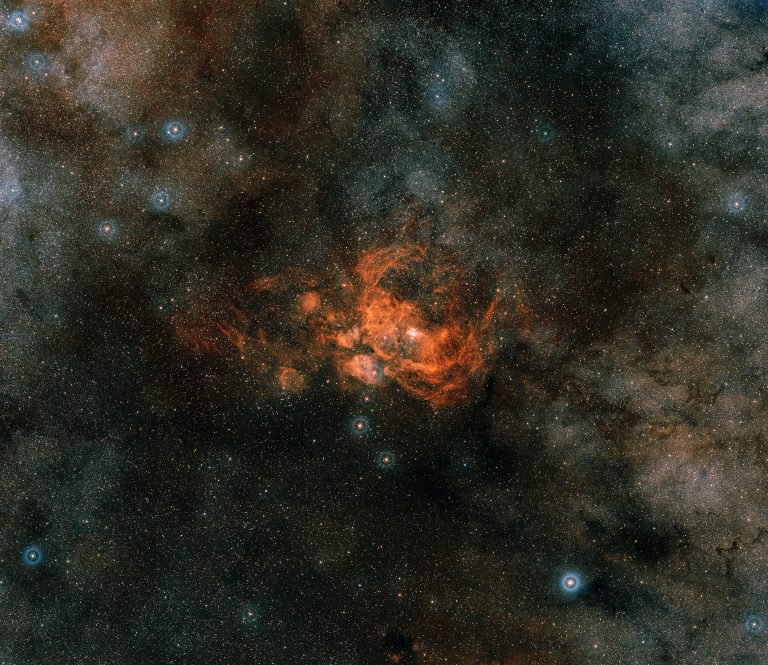 Detailed Images of NGC 6357 From ESO's Very Large Telescope