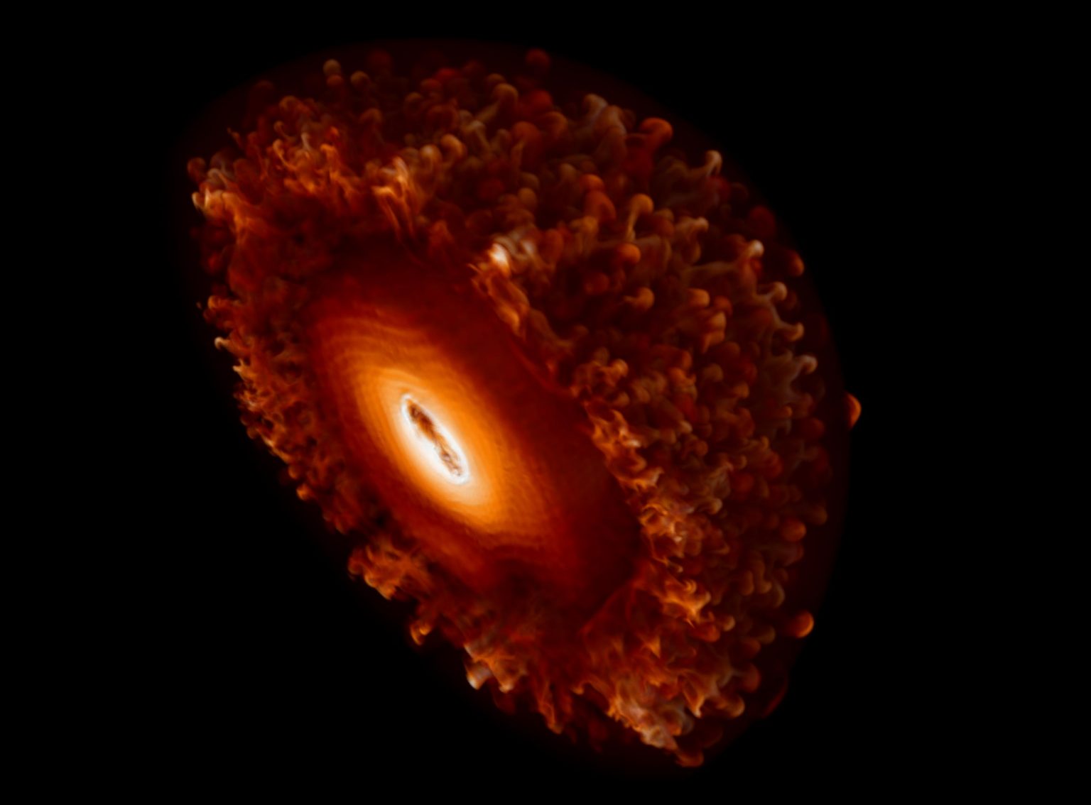 World's First 3D Supercomputer Simulations of Superluminous Supernovae