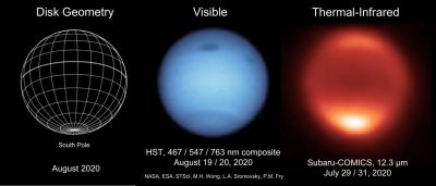Unexpected Atmospheric Temperature Changes Detected on Neptune