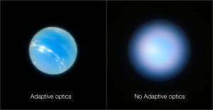 ESO's VLT Captures Remarkably Sharp Test Images of Neptune