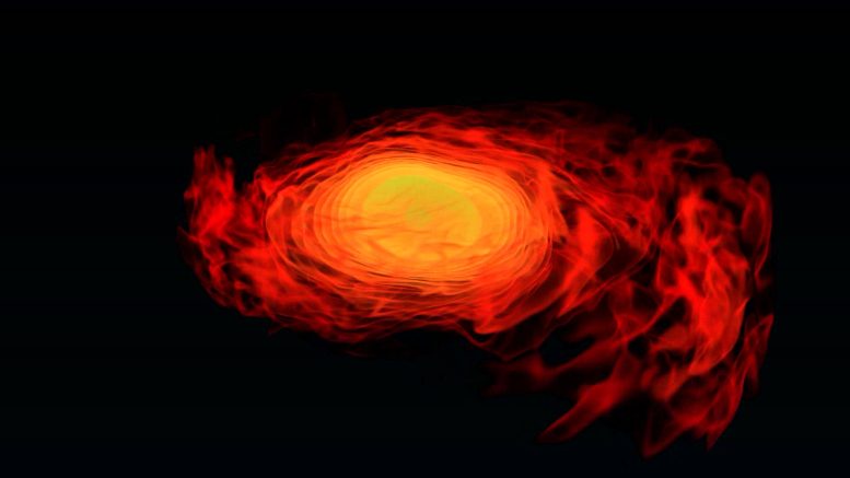 Neutron Stars Collide and Ring Like a Cosmic Bell, Revealing Hidden Secrets