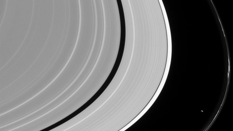 Cassini Spacecraft Gets Close-Up of Saturn's Moon Prometheus