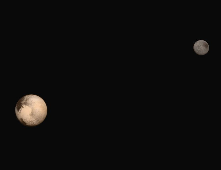 Latest New Horizons Portrait of Pluto and Charon