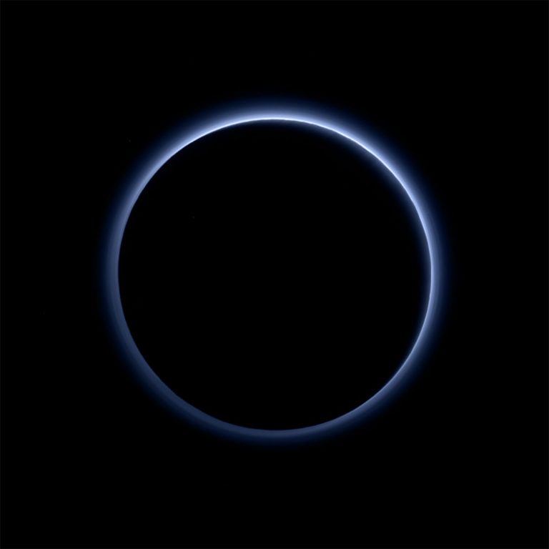 New Horizons Spacecraft Reveals Blue Skies and Water Ice on Pluto