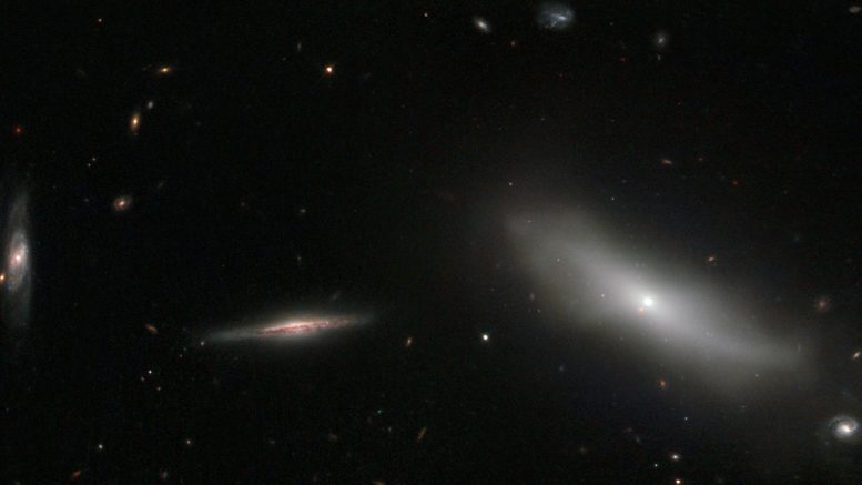 Newly Released Hubble Image of Spiral Galaxy NGC 201