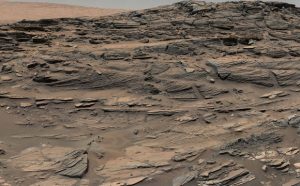 New Curiosity Rover Image Shows Petrified Sand Dunes