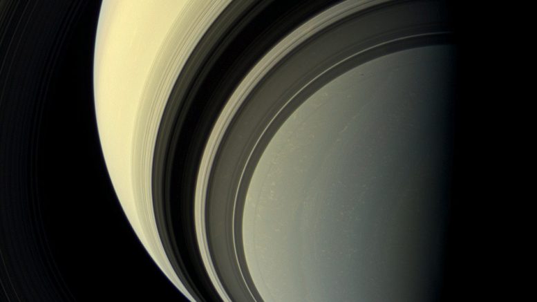 Cassini Views a Spinning Vortex at Saturn's North Pole
