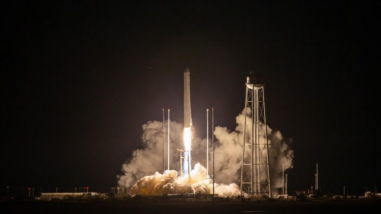 Cygnus Space Freighter Departs International Space Station