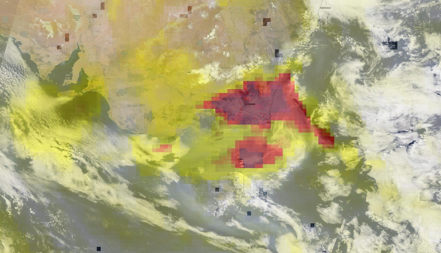 Latest NASA Satellite Observations of Australia's Bushfires Show Smoke ...