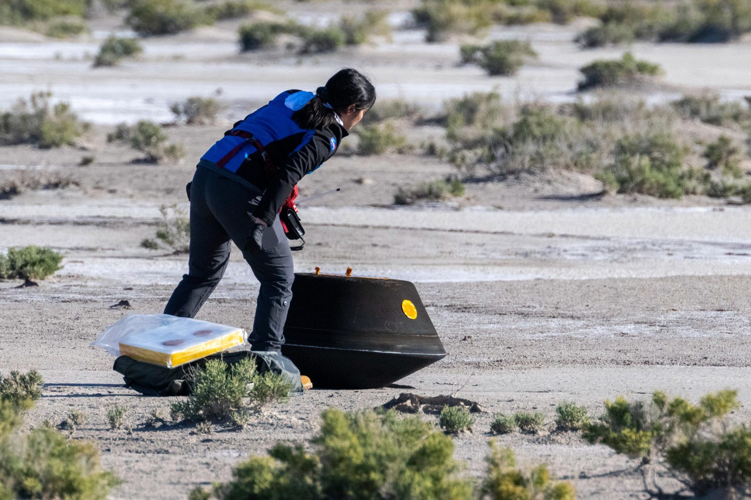 History Is Made: NASA’s First Asteroid Sample Has Landed, Now Secure in ...