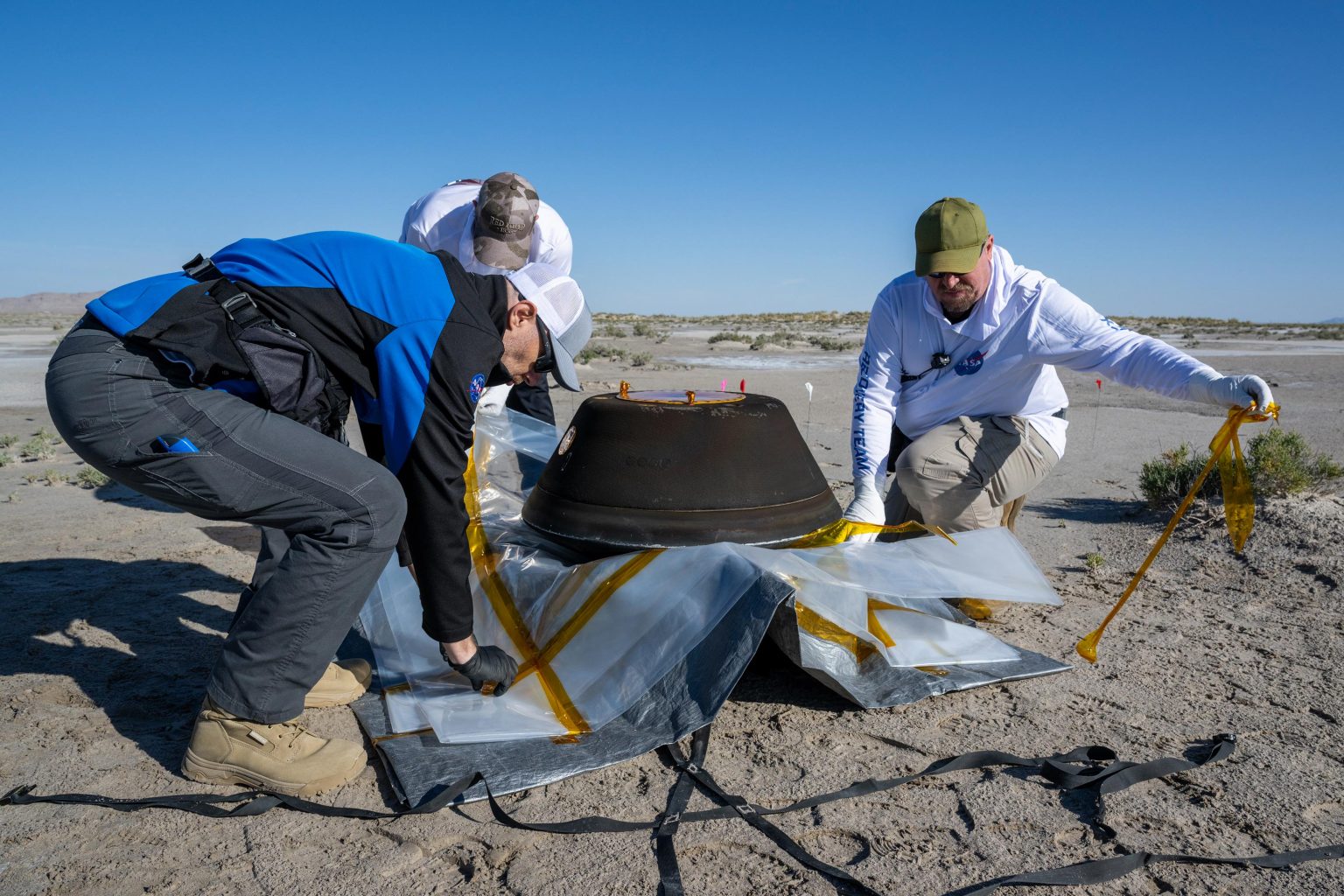 History Is Made: NASA’s First Asteroid Sample Has Landed, Now Secure in ...