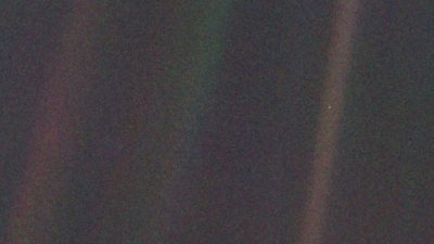 ‘Pale Blue Dot’ Revisited – Iconic View of Earth From 3.7 Billion Miles ...