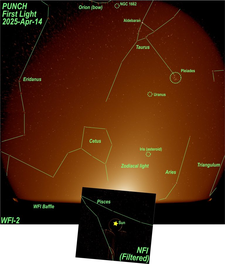 NASA’s PUNCH Mission Kicks Off With Dazzling First Images of the Sun