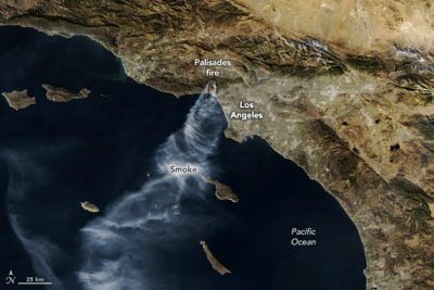 Smoke Trails and Scorching Skies: NASA Captures LA’s Wildfire Fury From ...