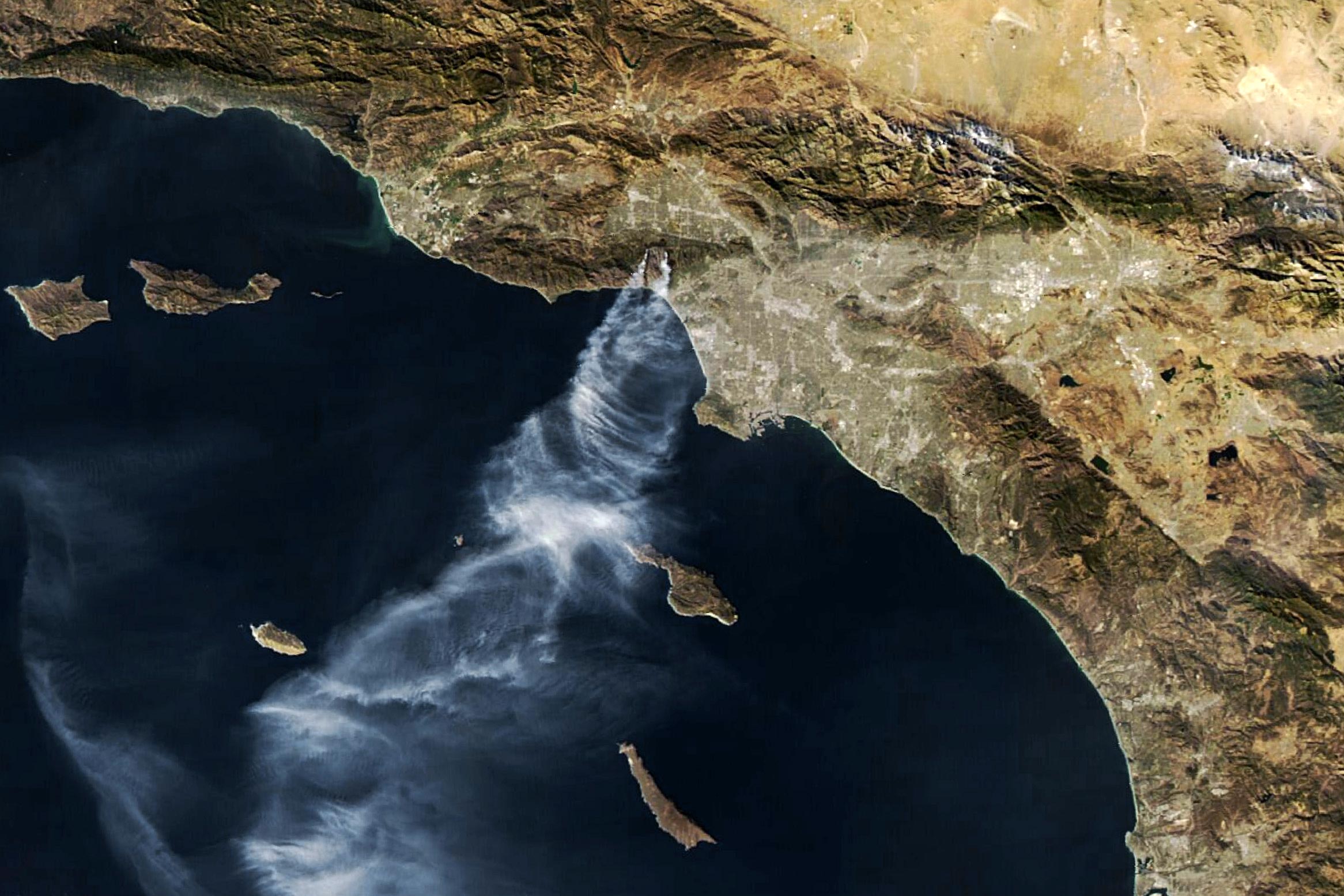 Smoke Trails and Scorching Skies: NASA Captures LA’s Wildfire Fury From ...
