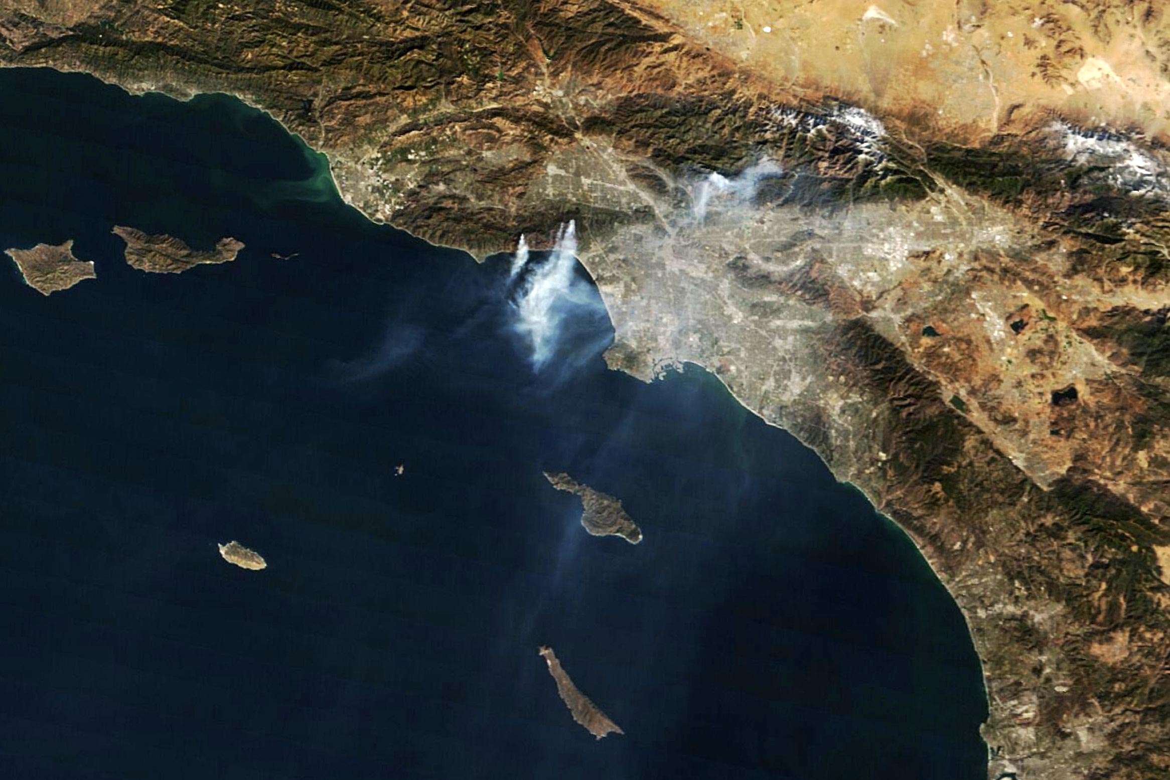 Smoke Trails and Scorching Skies: NASA Captures LA’s Wildfire Fury From ...