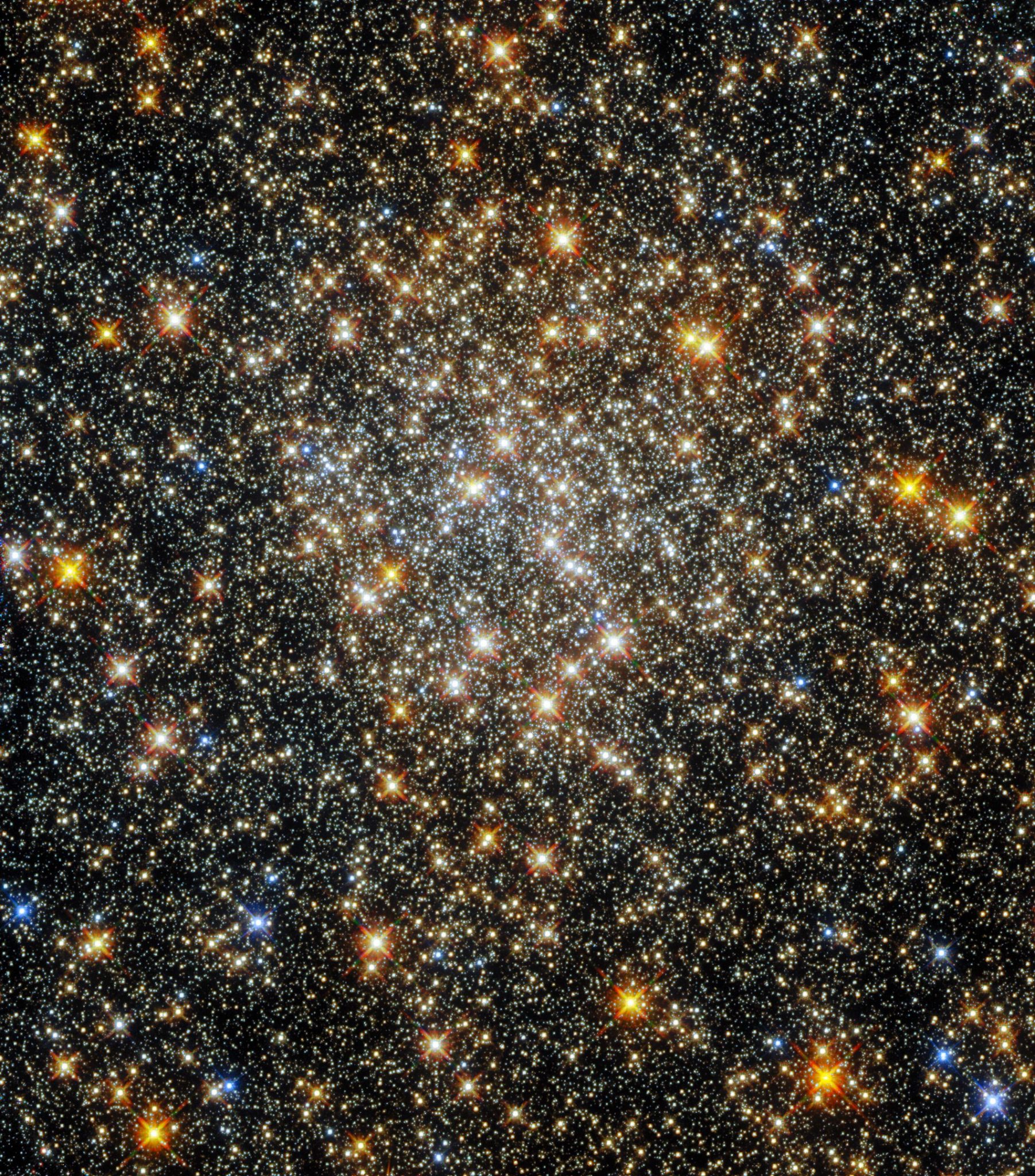 “Reddening” Clusters and Constellations: Hubble Captures Densely Packed ...