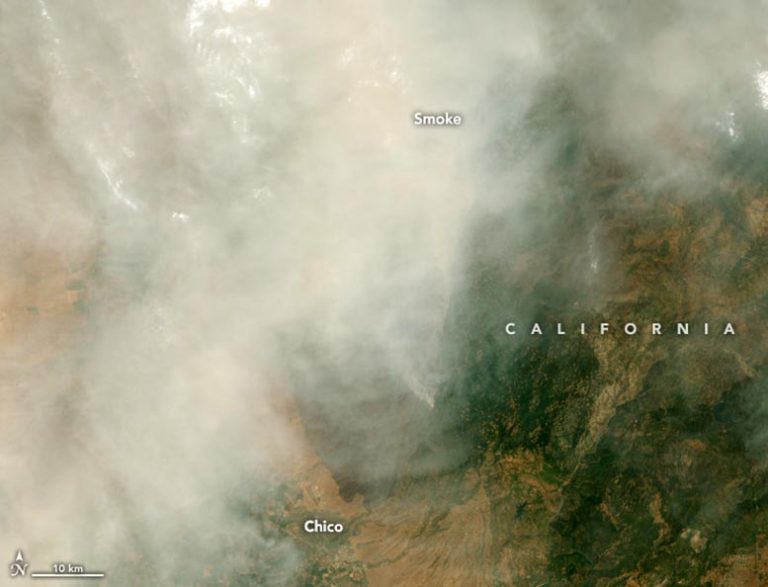 From Spark to Spectacle: California’s Park Fire Outsizes Los Angeles in ...