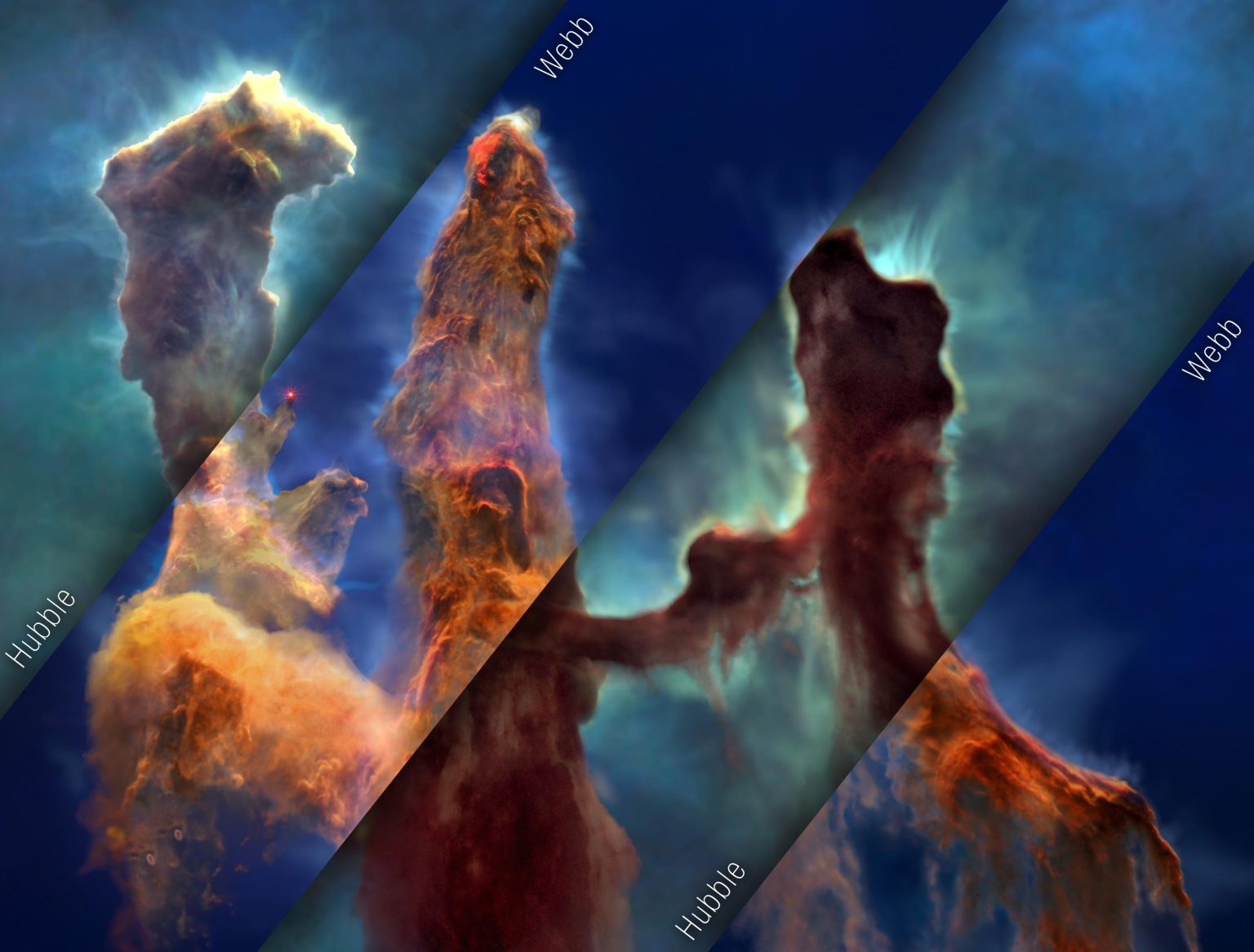 Webb and Hubble Unite: A Breathtaking 3D Journey Through the Pillars of ...