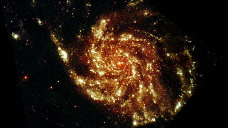 Combined Image of the Pinwheel Galaxy, M101, From Four of NASA’s Space ...