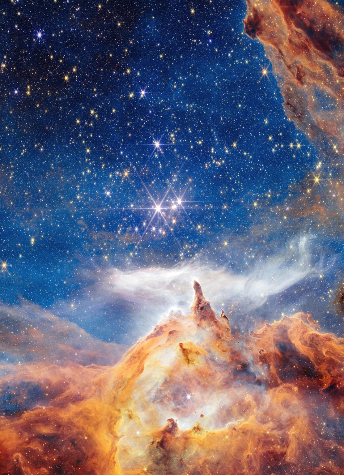 Thousands of Stars Sparkle in Webb’s Dazzling Lobster Nebula View