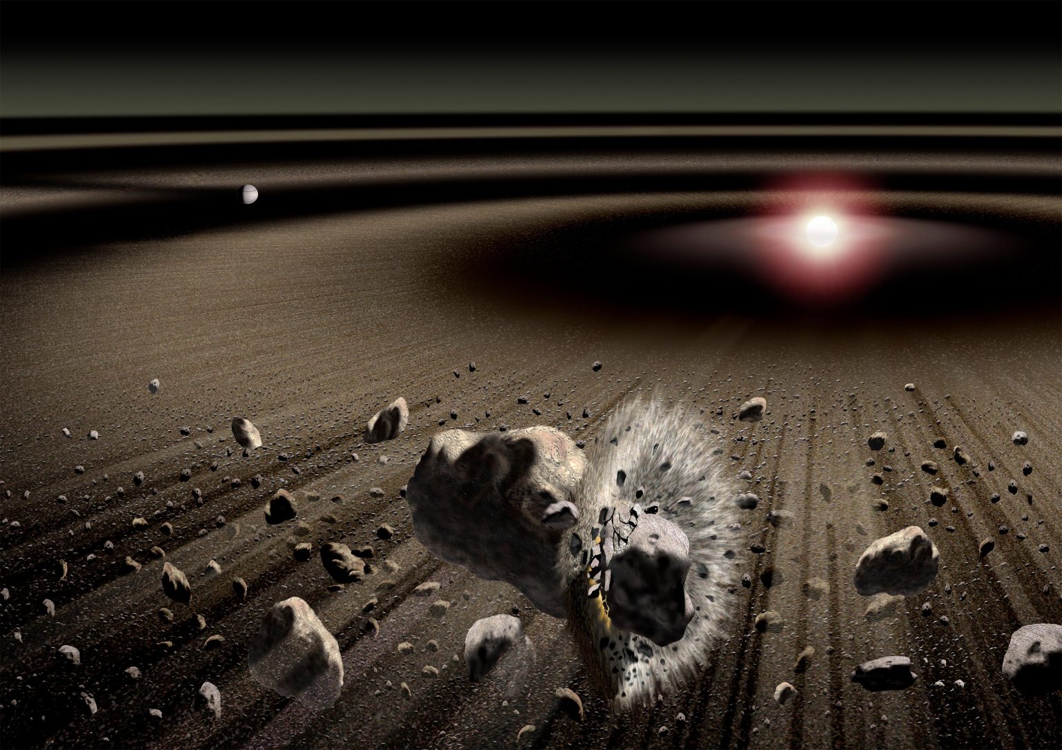 How Planet-Smashing Collisions Stole Earth’s Life-Essential Elements