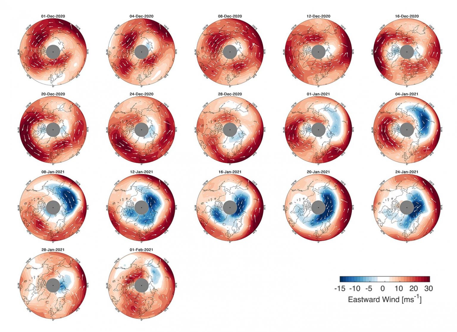 Aeolus Mission Shines a Light on Complex Phenomenon of the Polar Vortex