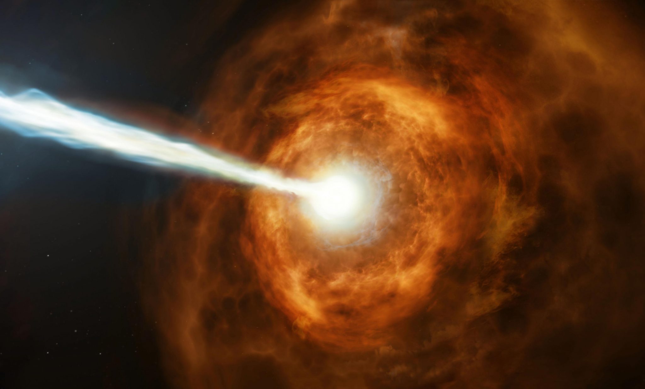 Gamma-Ray Burst With Highest Energy Ever Seen – A Trillion Times More ...