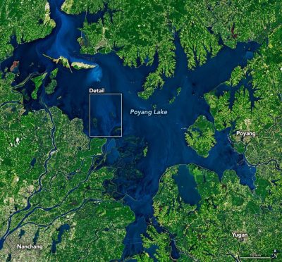 Parched Poyang Lake – China’s Largest Freshwater Lake Dries Out