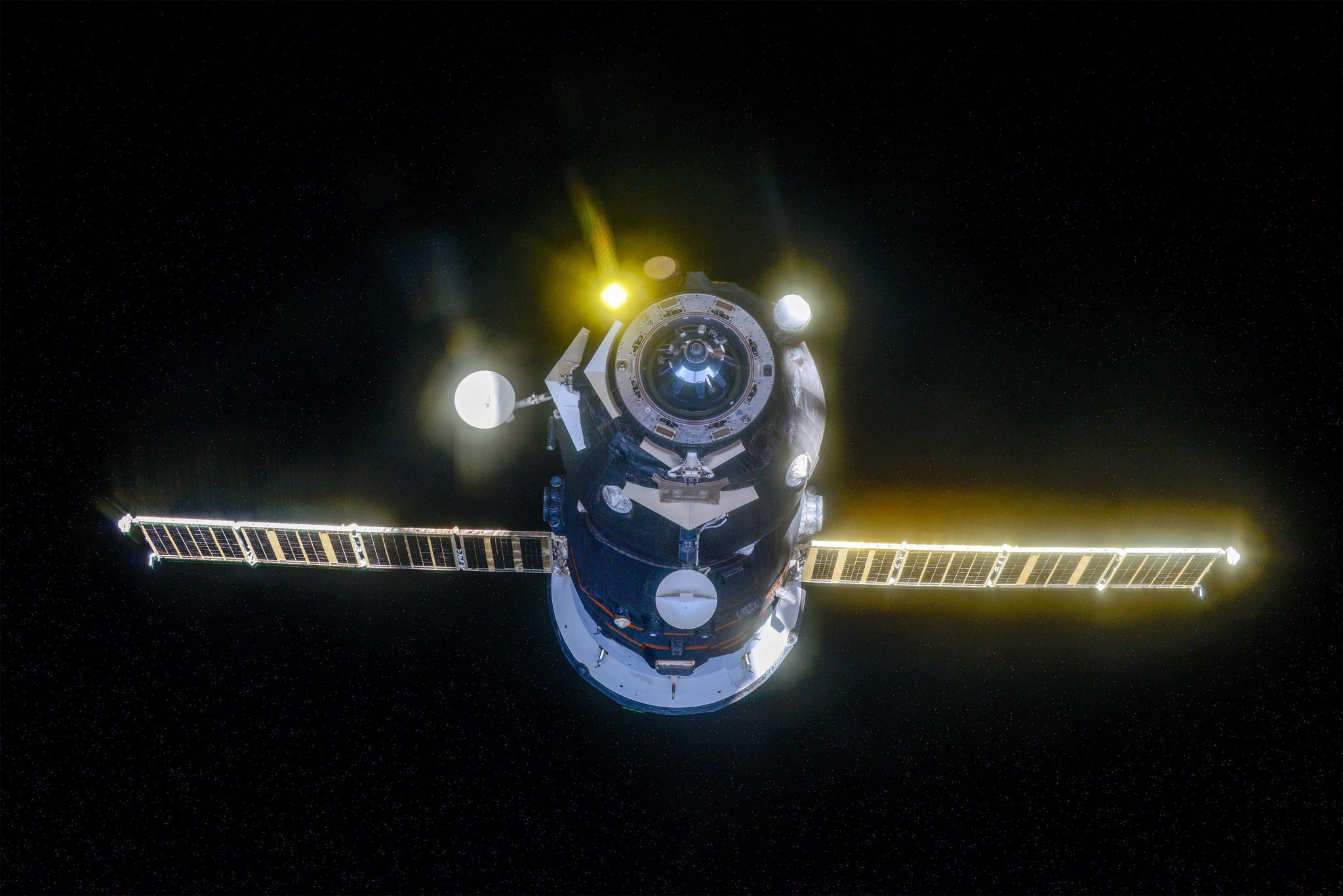 Russian Progress Cargo Craft Docks to Space Station to Replenish Crew